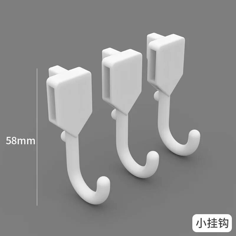 Стеллаж для панели Белый, Hook 5pcs