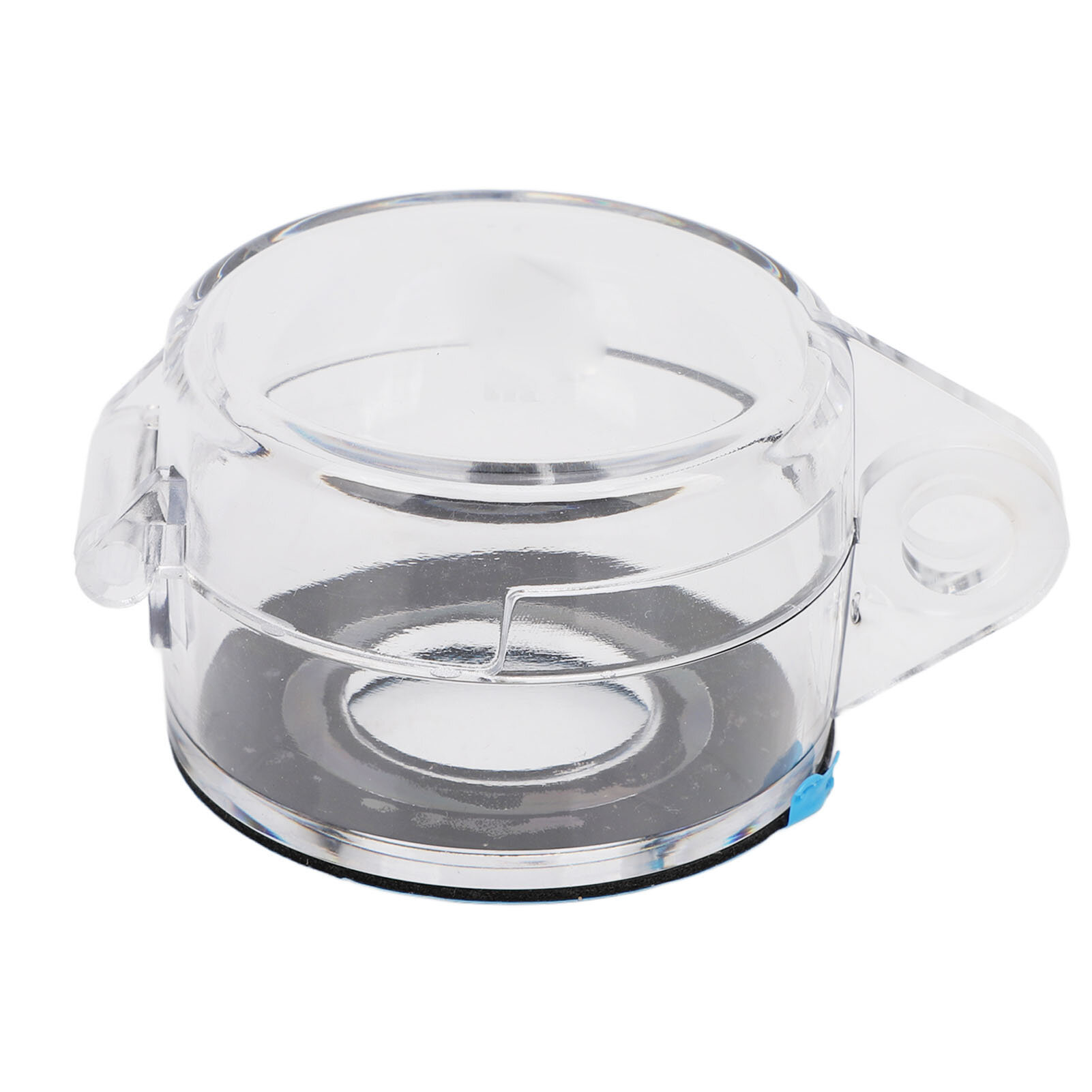 Push Button Switch Cover Round PC Emergency Stop Button Protector Guard Clear 22mm Mounting Hole Inner Diameter 1 x Emergency Stop Lockout Device for Industrial