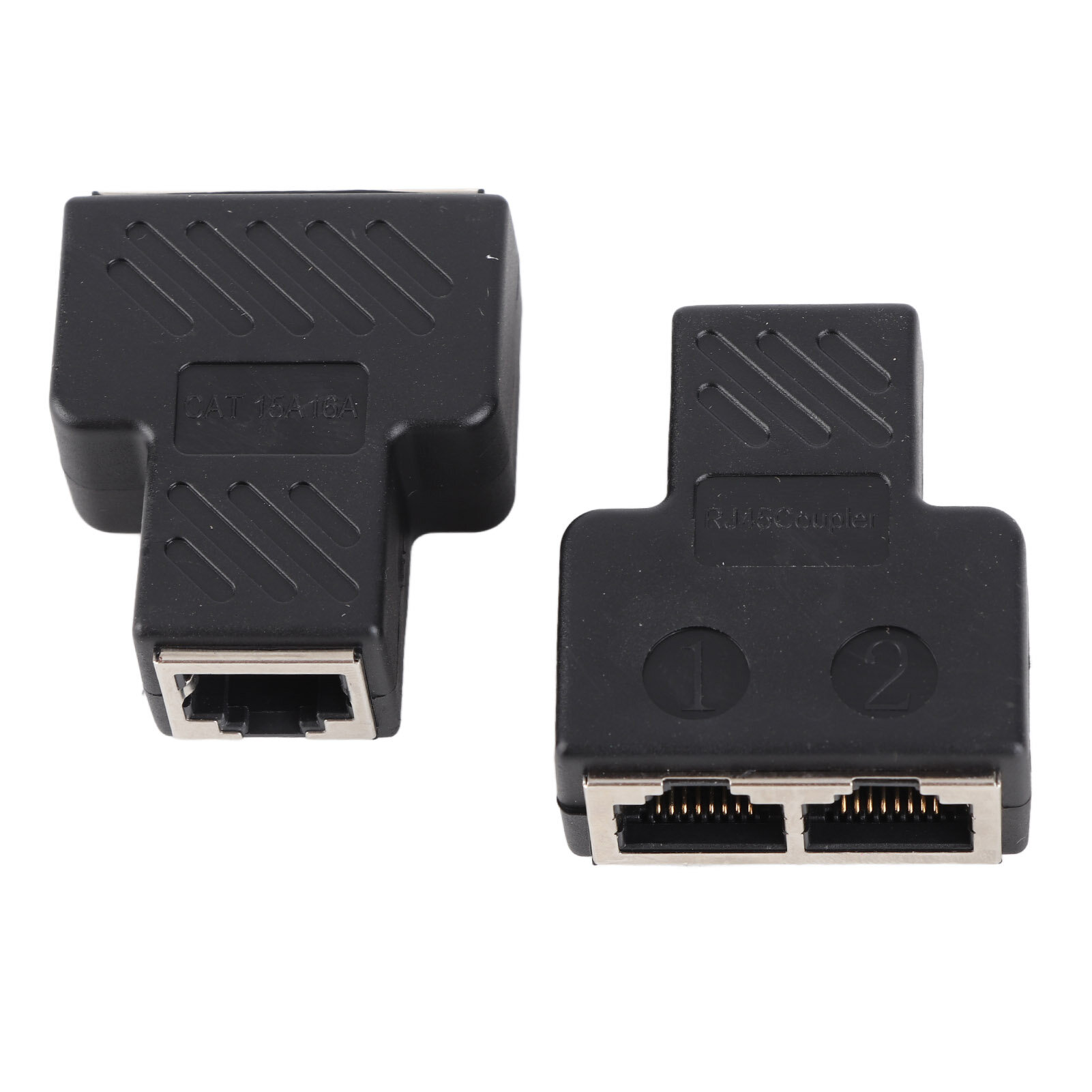2pcs 3,5 мм мужской 3 -хканальный сеть RJ45 8 -х коорный адаптер сплиттер