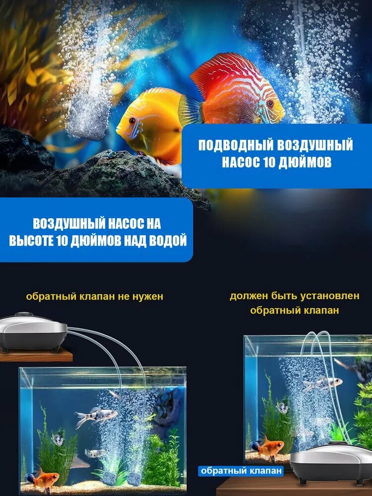 Компрессор для аквариума — фото 1