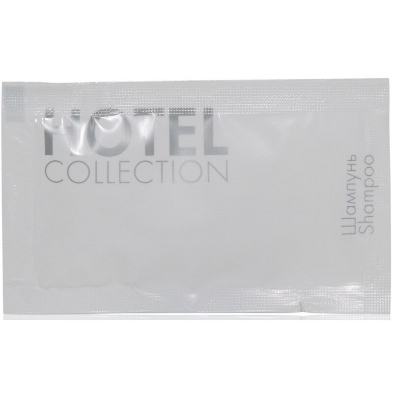 Шампуни HOTEL COLLECTION для всех типов волос, саше 10 мл, 500 шт