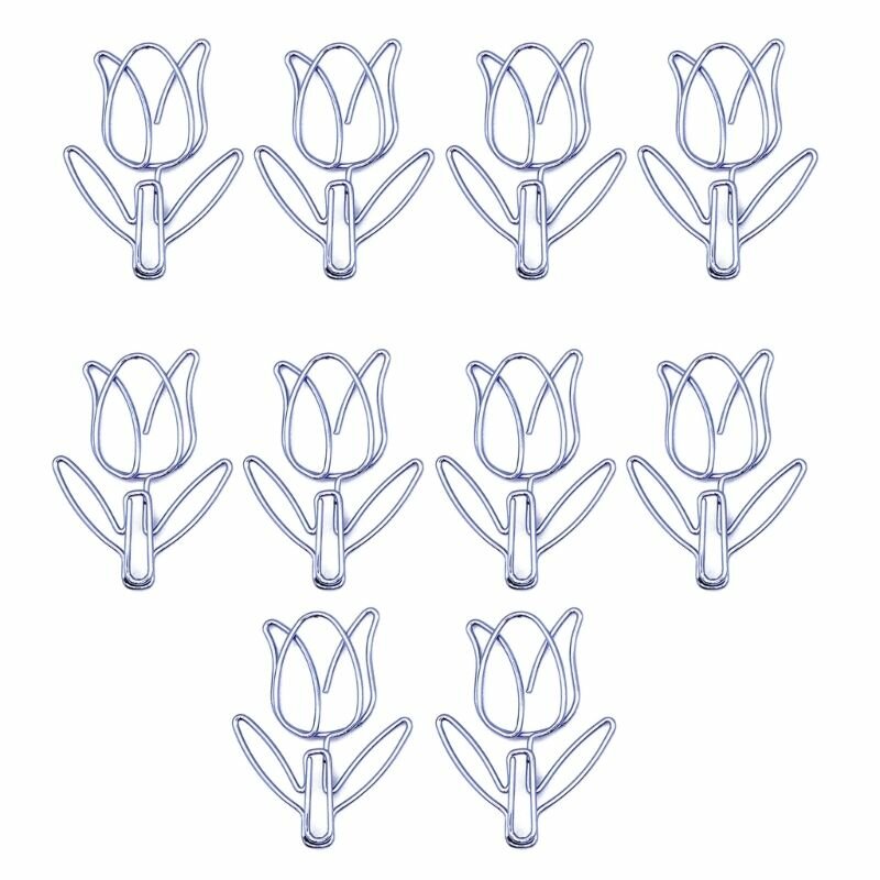 10 шт. Декоративные скрепки