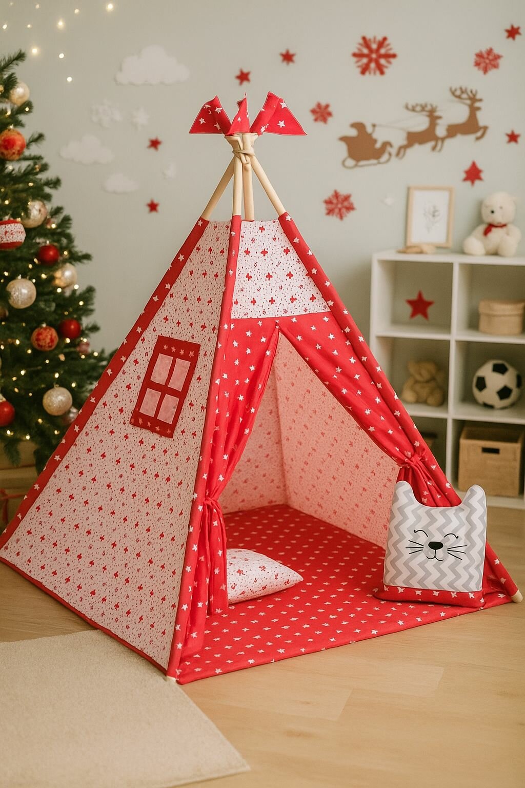 Детский Вигвам / палатка игровая"Звездопад"