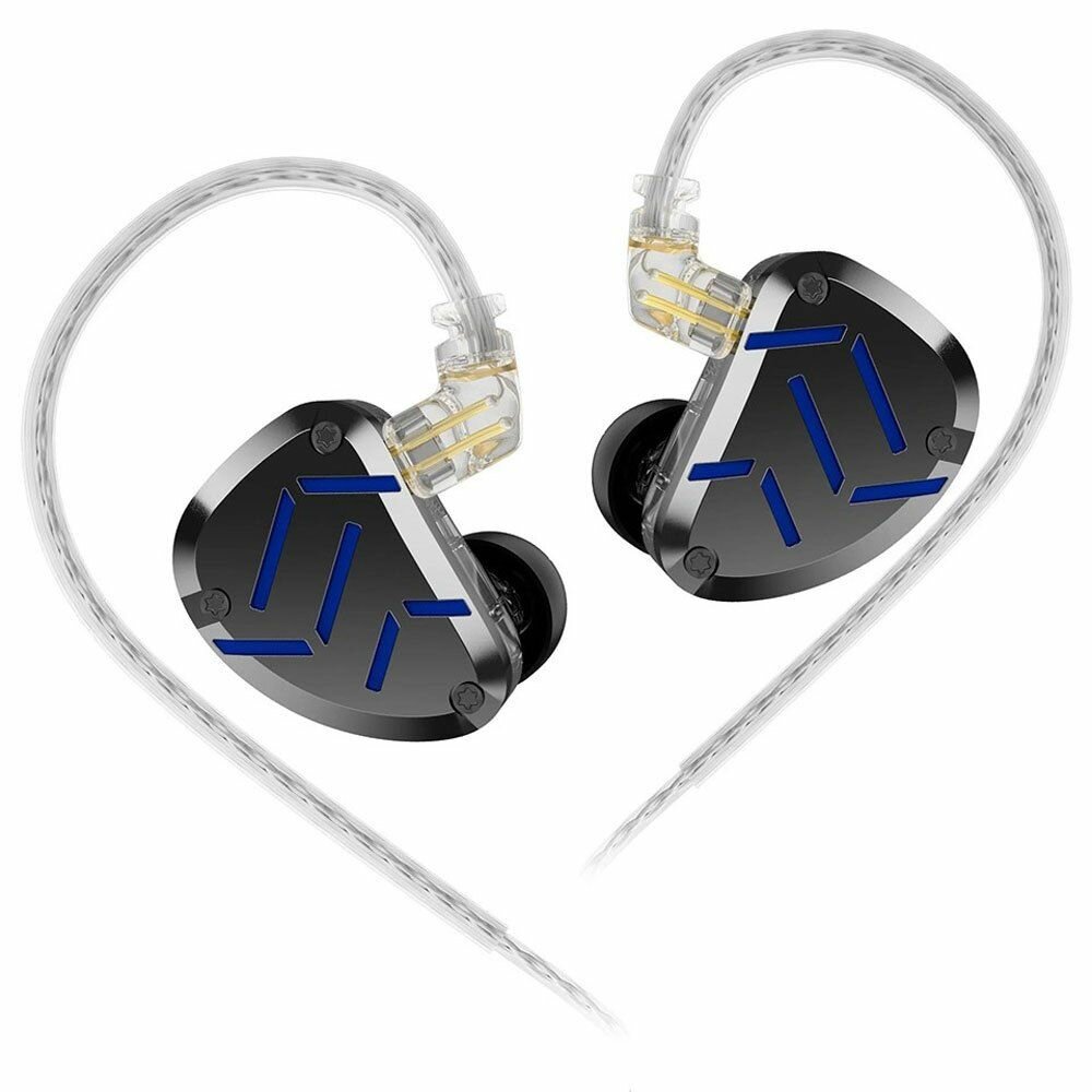 KZ Acoustics ZAT без микрофона, черный, проводные наушники
