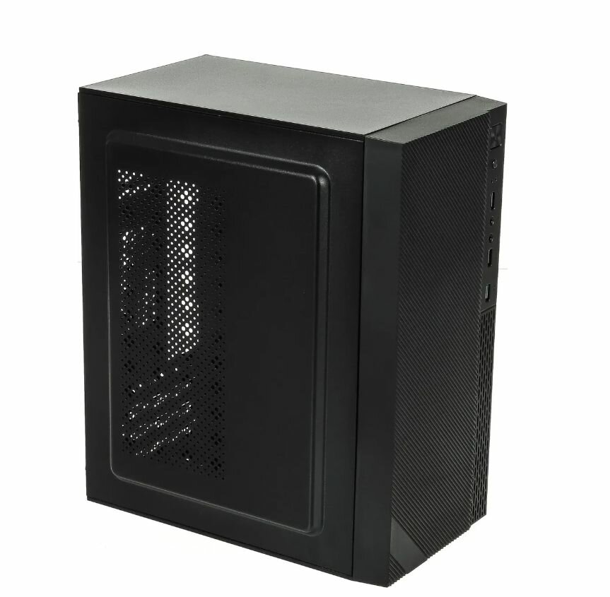 Компьютерный корпус ACCORD ACC-263B (ACC-263B) черный - Mini Tower, Micro-ATX, 3.5 мм jack (микрофон/аудио), USB 2.0 Type-A, USB 3.2 Gen 1 Type-A