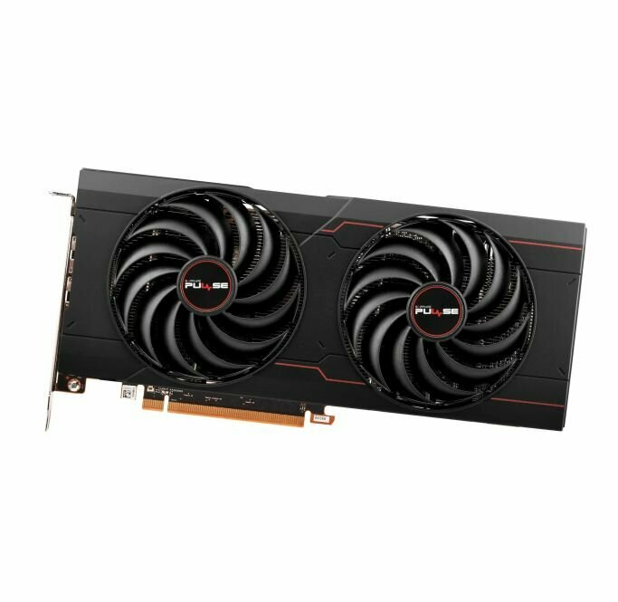 Видеокарта Sapphire AMD Radeon RX 6700 XT Gaming Pulse 12G OC (11306-02-20G RX 6700XT) - PCI Express 4.0, 12 ГБ, GDDR6, 192 бит, HDMI, DisplayPort, GPU 2424 МГц