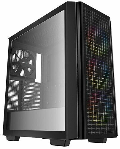 Компьютерный корпус DEEPCOOL CG540 (R-CG540-BKAGE4-G-1) черный - Mid Tower, ATX, USB 3.2 Gen1 Type A