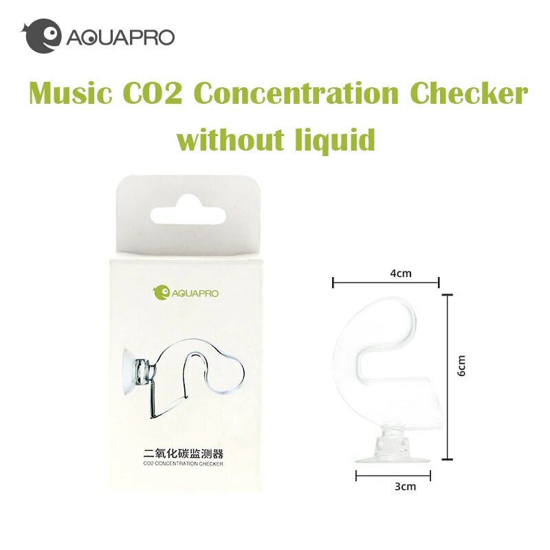 CO2-индикатор для аквариума JFENGLI Music shape checker