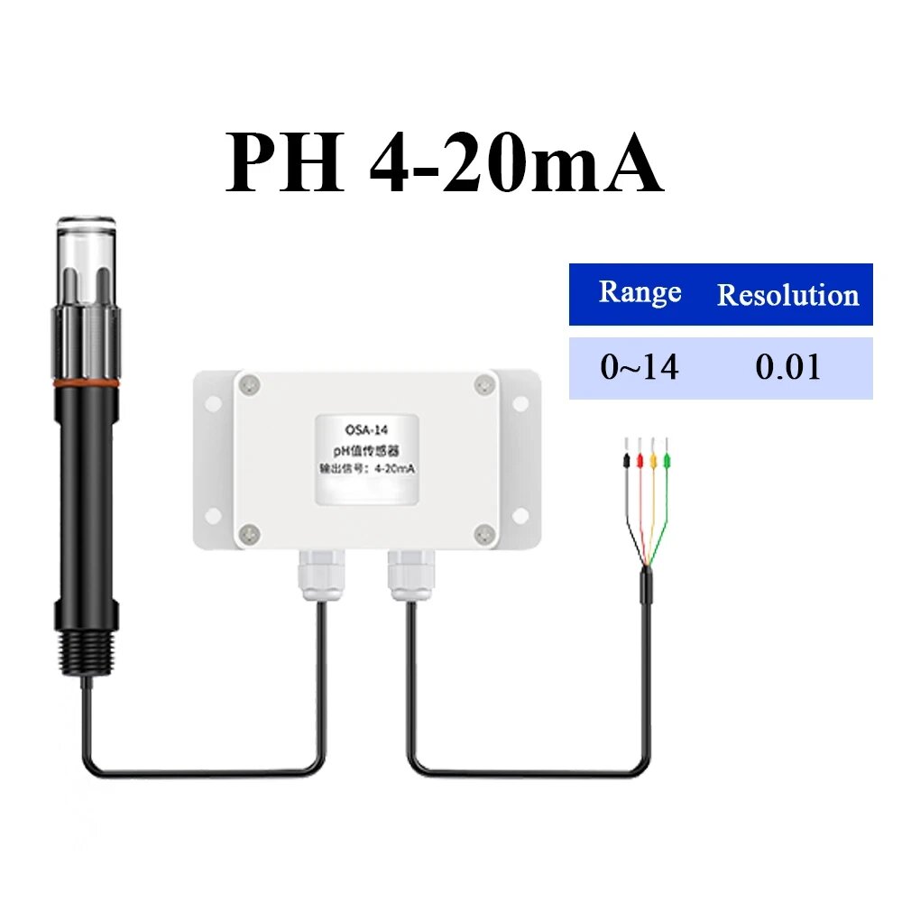 Промышленный датчик pH UICPAL PH 4-20MA