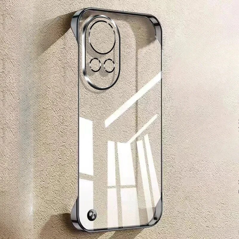 Для Huawei Nova 13, гальванический прозрачный ультратонкий безрамочный чехол для телефона HUAWEI NOVA Nova13, жесткий защитный чехол