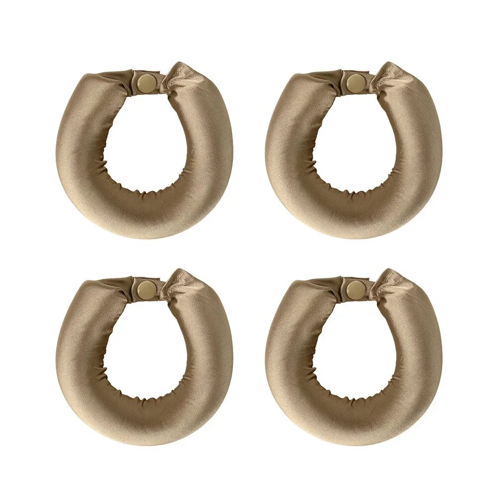 Безнагревательные бигуди для волос 4Pcs Golden