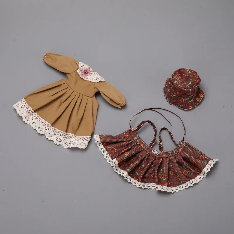 Кукольный костюм для BJD куклы Коричневый, A1-103