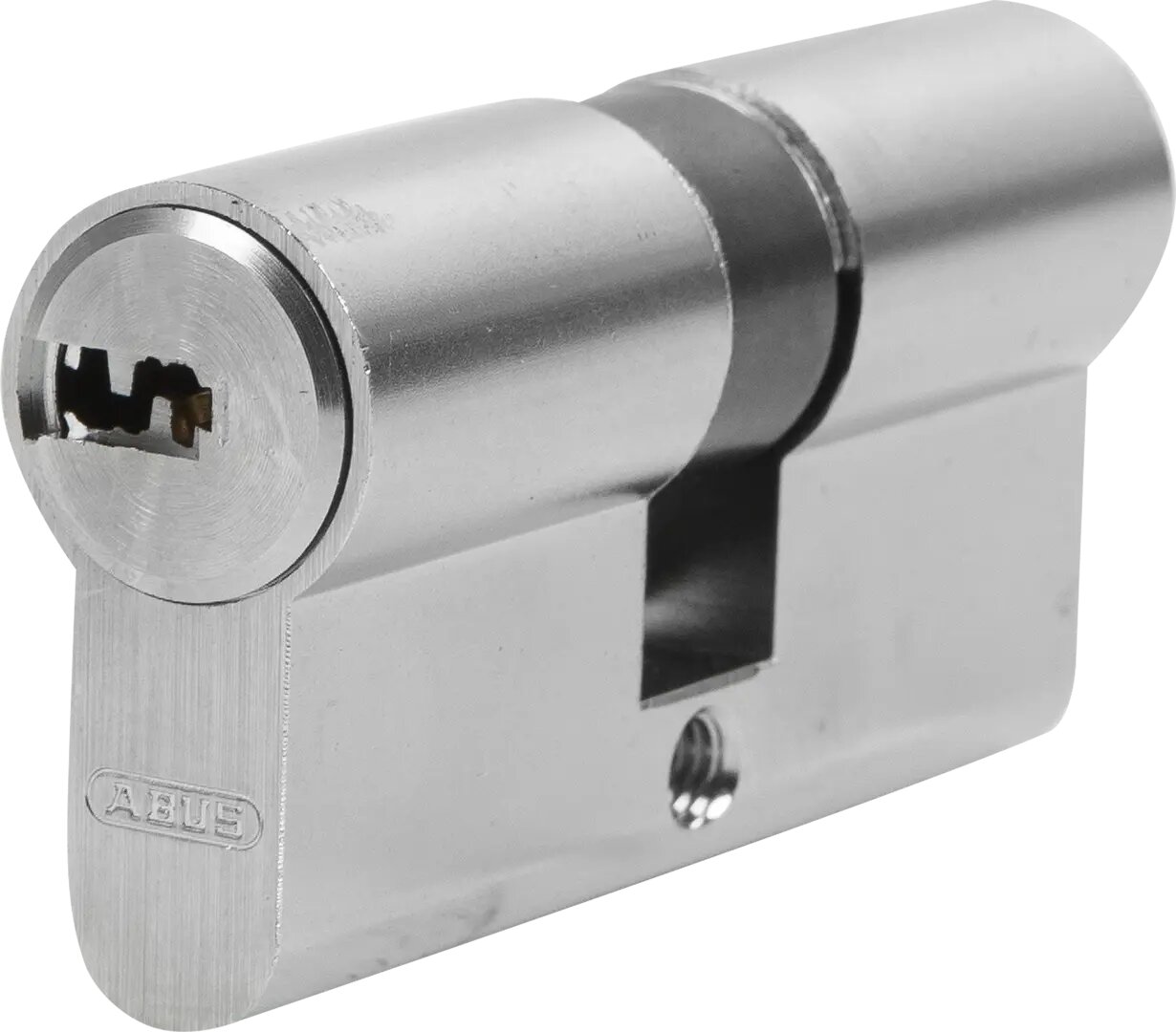 Цилиндр Abus D6N 30/30, 30x30 мм, ключ/ключ, цвет никель
