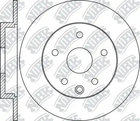 Rn1768 диск тормозной задний land rover discovery sport 20 14