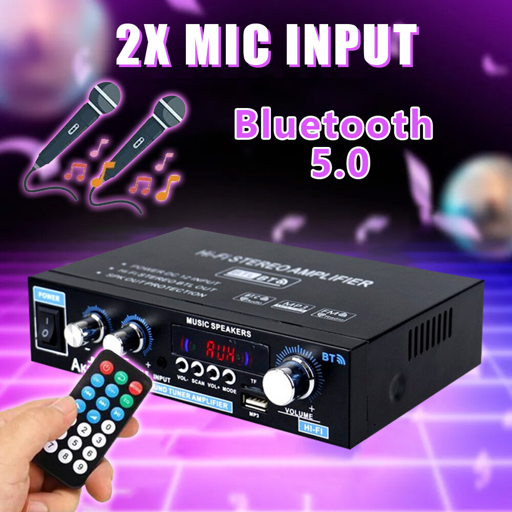 Звуковая карта AK-35, пятиканальная, мощность 1200Вт, 5.1, bluetooth