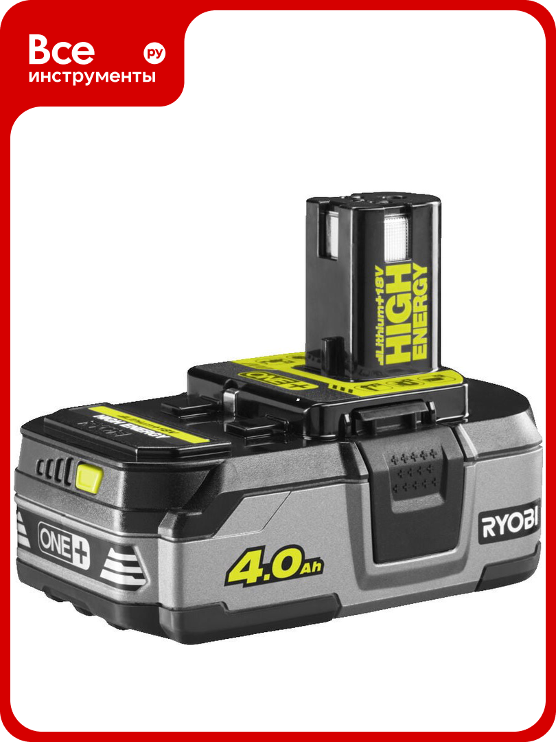 Аккумулятор Ryobi 18В RB1840T, HIGH