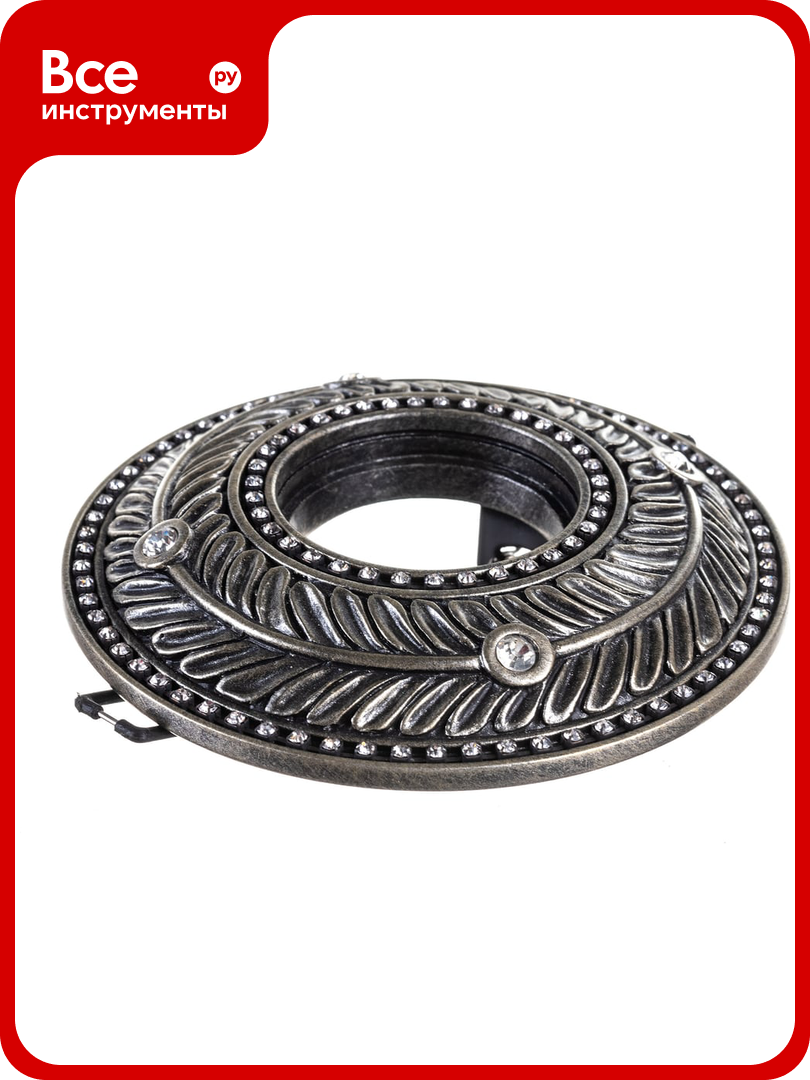 Встраиваемый светильник De Fran MR16, античное золото со стразами, FT 206 AG, Украсит любой интерьер