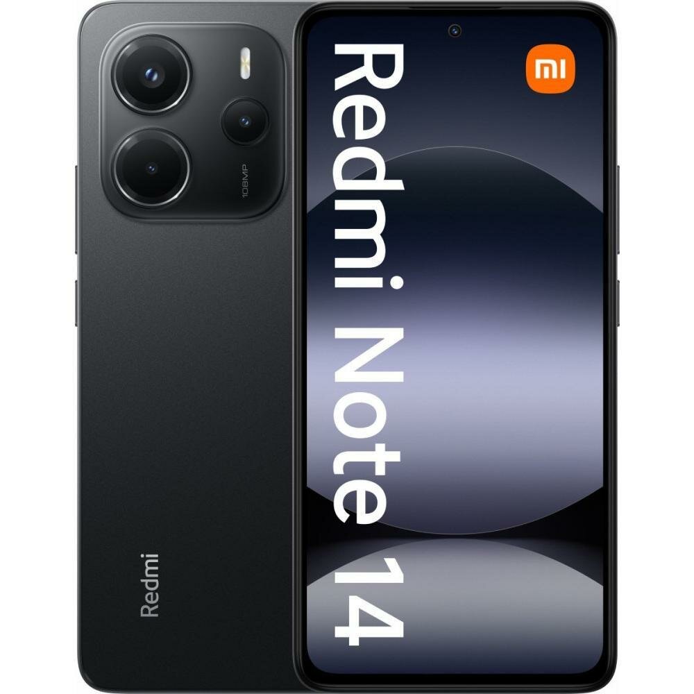 Смартфон Xiaomi Redmi Note 14 6/128Gb RU, Black