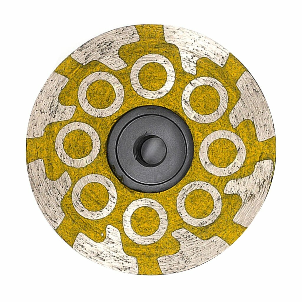 4-дюймовый плоский чашечный круг из смолы и металла, шлифовальные круги с резьбой 5/8 дюйма