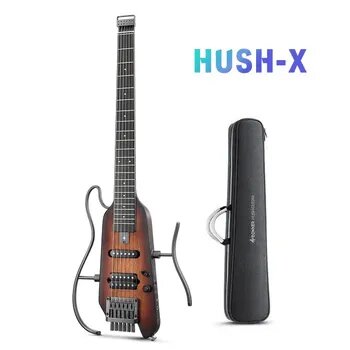 Donner HUSH-X Электрогитара, 6-струнная, Sunburst