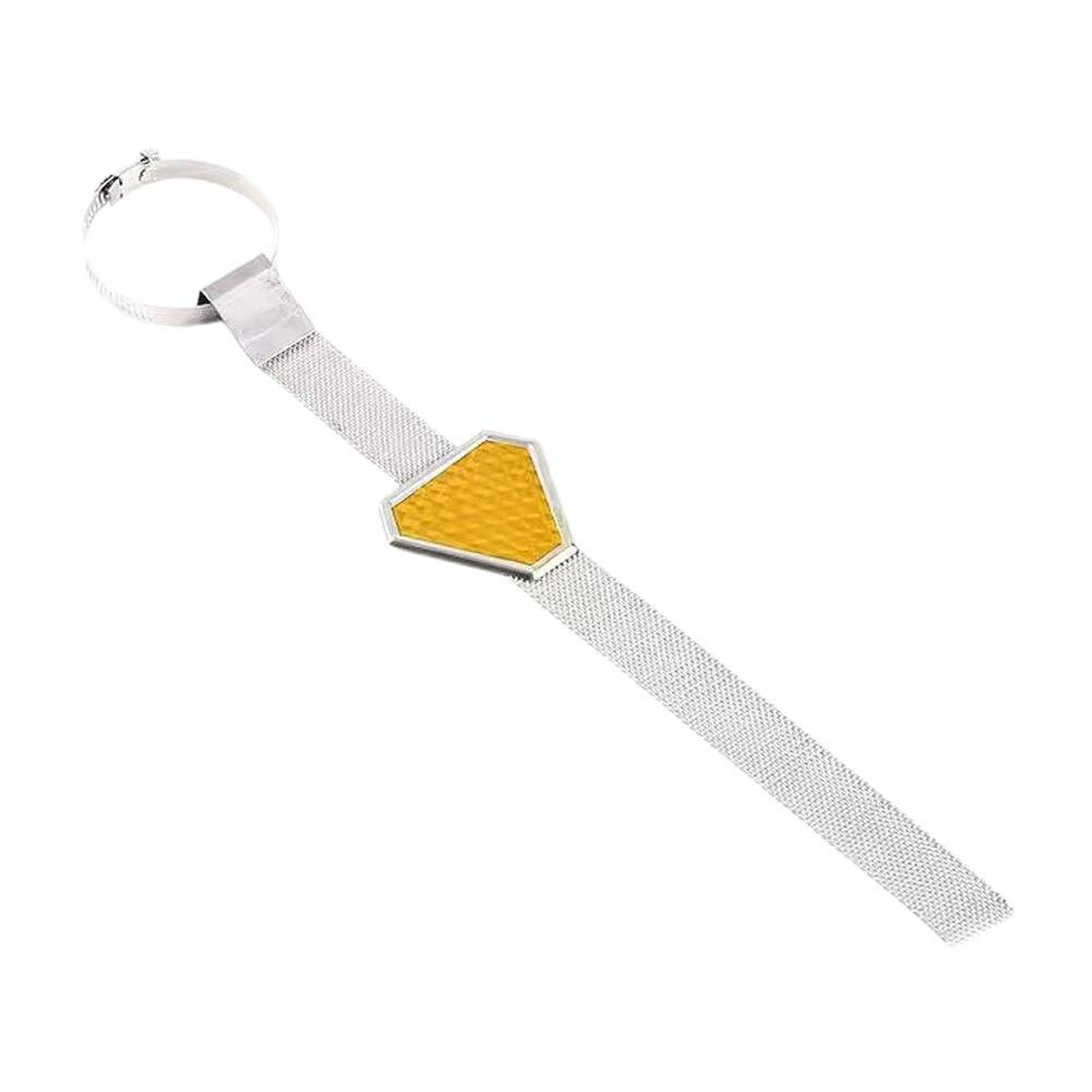 Маленькая треугольная светоотражающая металлическая полоска, автомобильная антистатическая заземляющая полоска