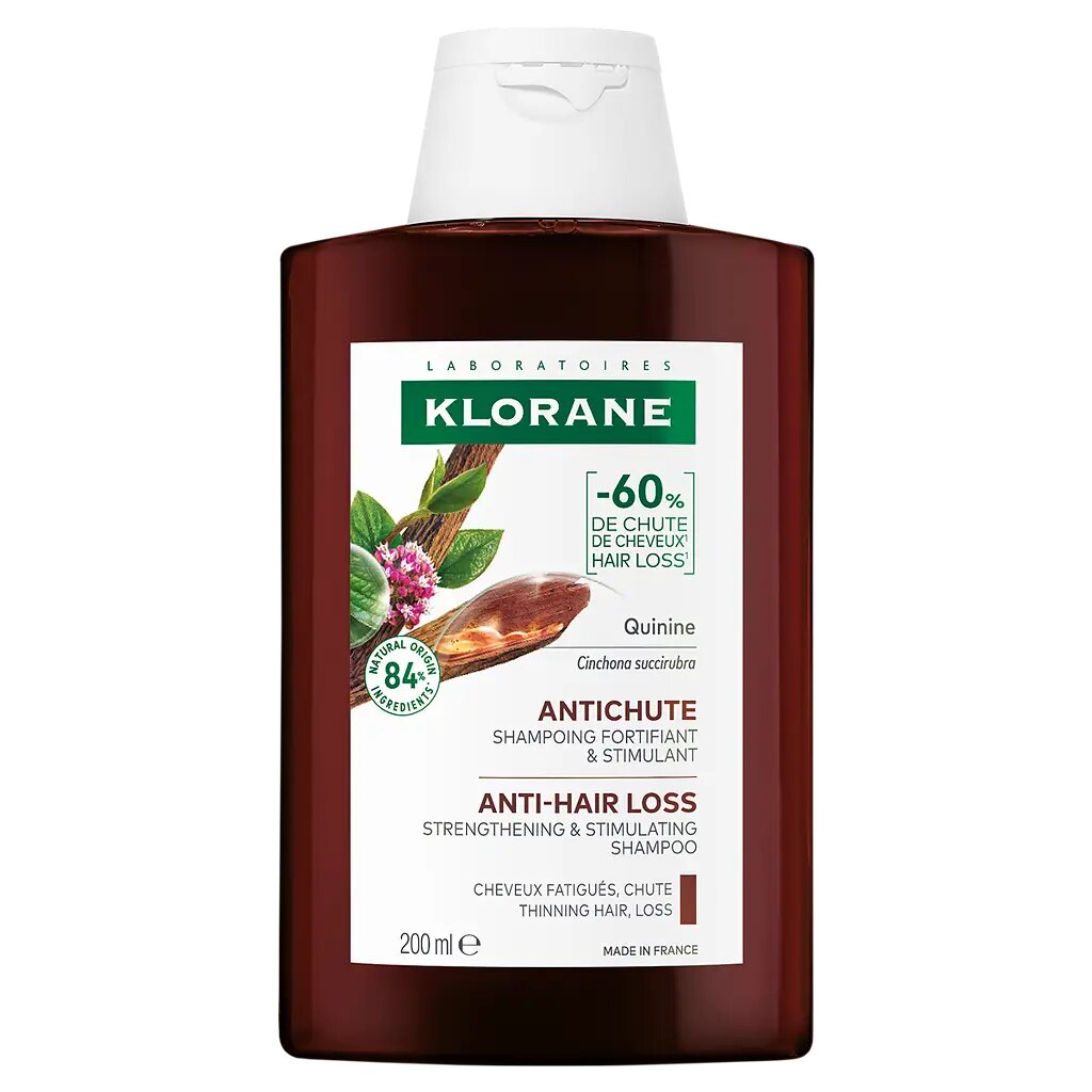 Klorane шампунь с экстрактом Хинина и экстрактом Эдельвейса 200 мл 1 шт