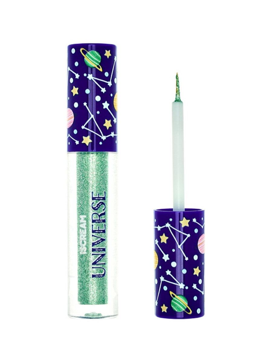 Подводка-глиттер для глаз ISCREAM UNIVERSE жидкая оттенок 04