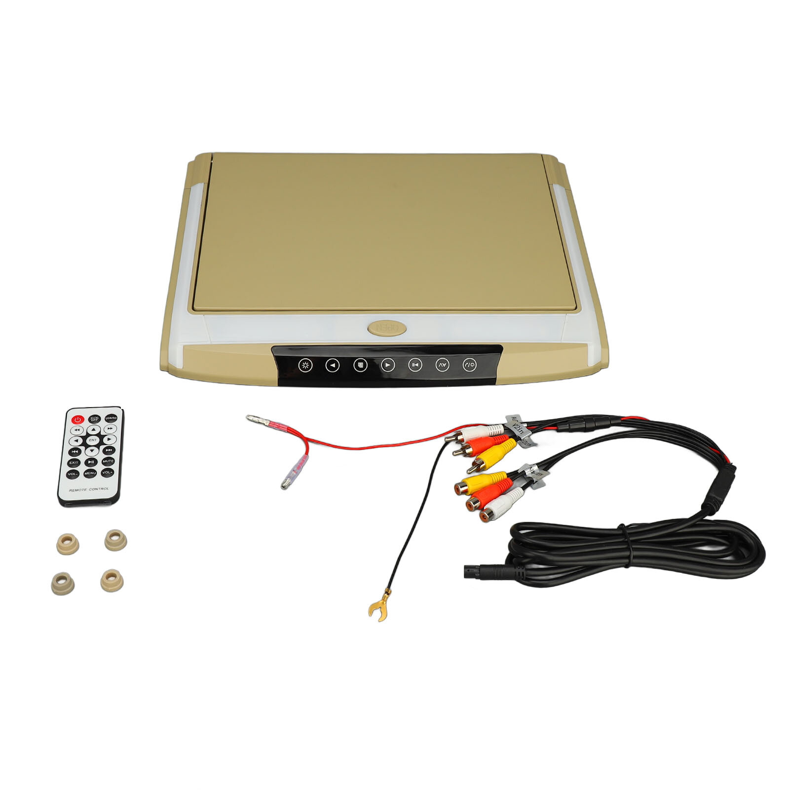 Ультратонкий автомобильный потолочный монитор 11,6 дюймов с USB, SD-картой и HD-дисплеем, потолочный плеер для автомобиля, DC12V-24V