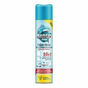 Средство для мытья стекол Barfin Чудо-пена, 300 мл, лайм-мята