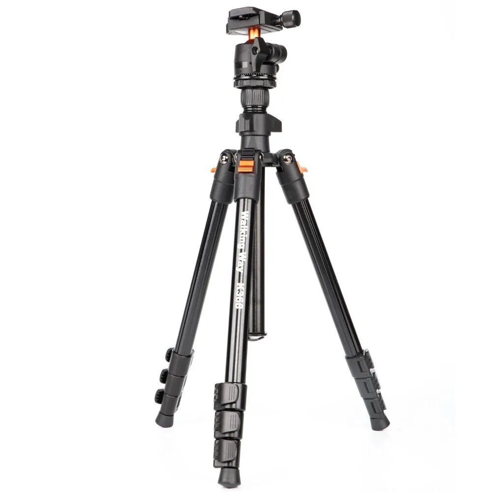 62,99-дюймовый штатив для камеры, панорамная головка на 360 градусов, профессиональный держатель для камеры для DSLR, алюминиевая дорожная мобильная подставка