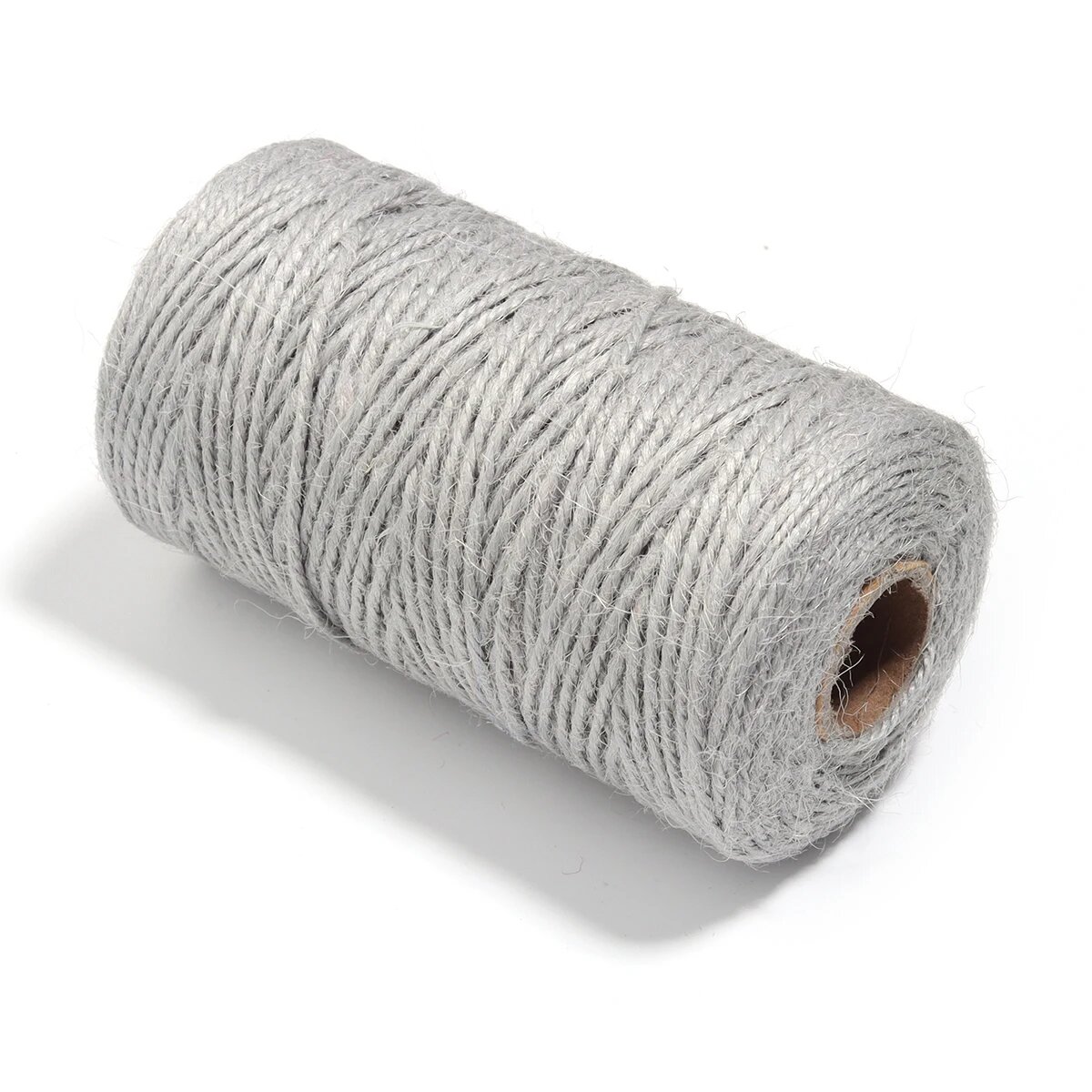 Джутовый шпагат 100 м для рукоделия Gray