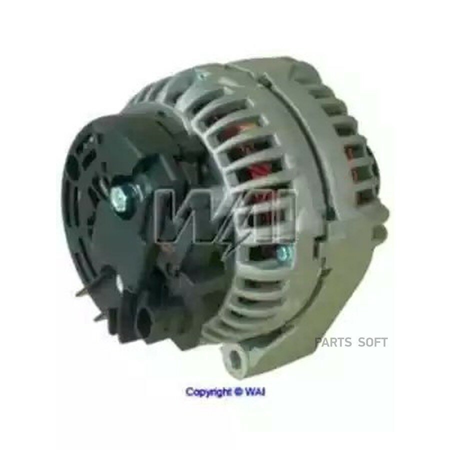 Генератор (новый) Mercedes CL Class 5.0L (2003-02) Mercedes CLK Class 4.3L (2006) Mercedes CLS C от официального дистрибьютора, WAI, артикул 13953N