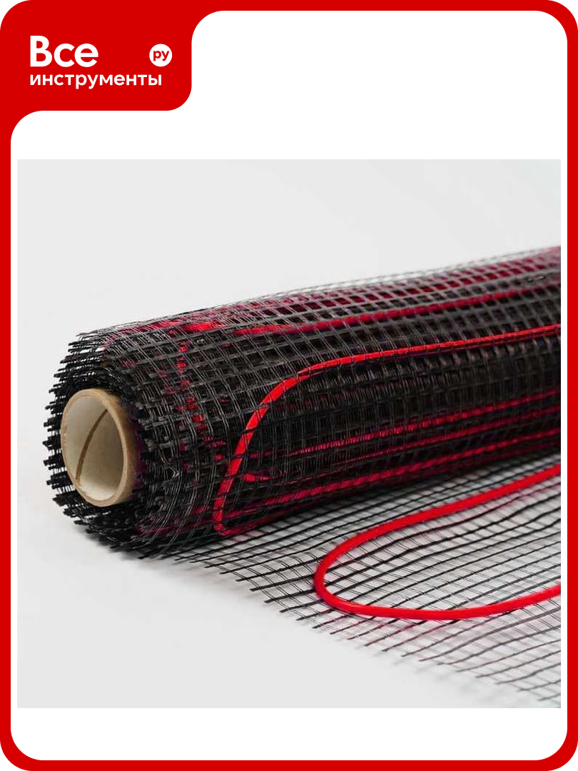 Теплый пол/мат нагревательный WM LunikartM 480 Вт/3,0 кв. м, с холодным полом