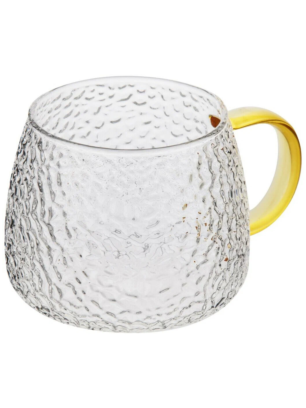 Кружка стеклянная для чая и кофе PERFECTO LINEA Symphony Golden 450 мл (30-004501)