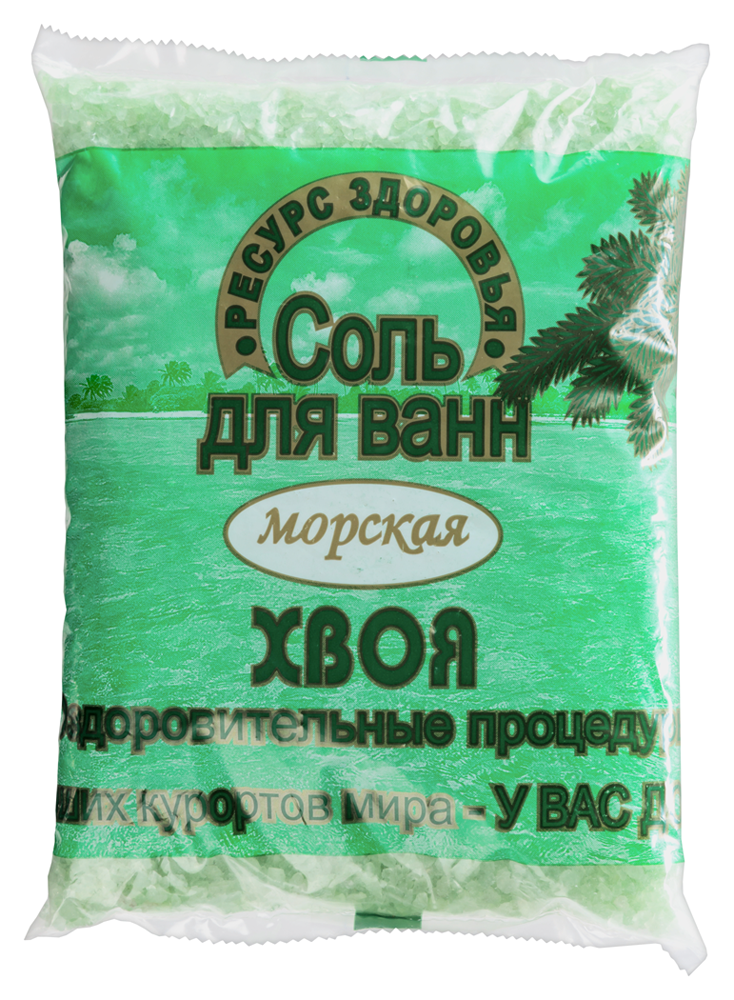 Ресурс здоровья соль для ванн хвоя 1000 гр