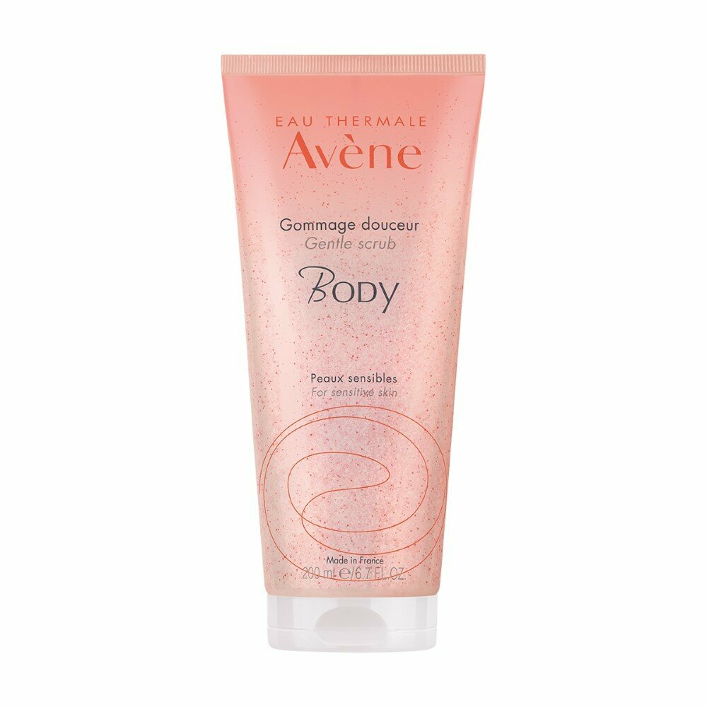 Avene боди скраб мягкий отшелушивающий для тела 200 мл