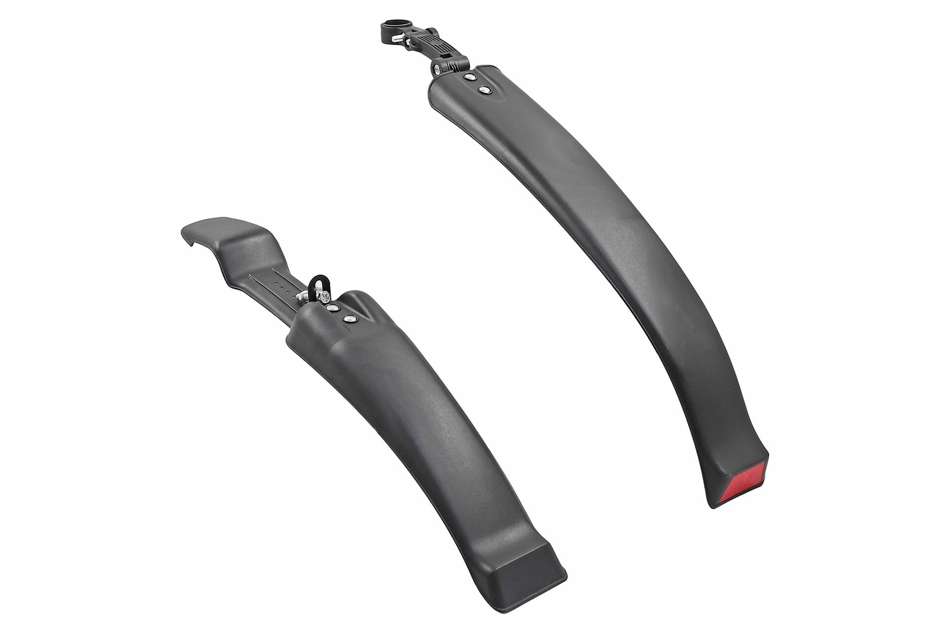 Крылья 24"-26' пластик (пара) (щитки) с отражателем, чёрные XGNB-066