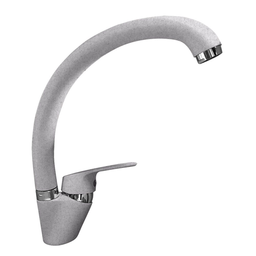 Смеситель для кухни GranFest 3323, серый