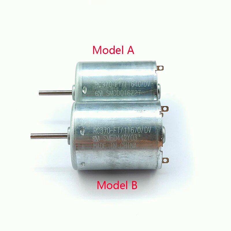 Мини электродвигатель RC370-11670/RC370-11640 DC 12-24В Model B