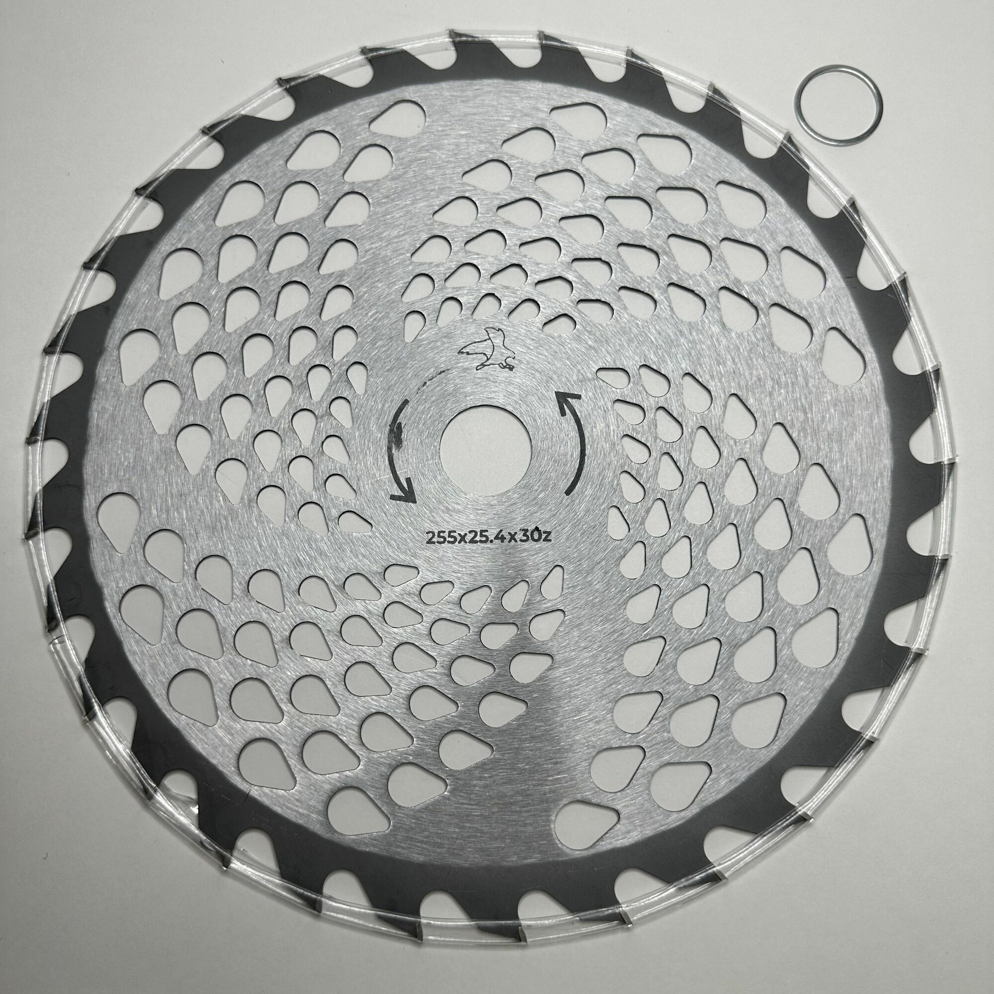 Диск 30 зубьев, нож для триммера 255 х 25,4 х 30 Standart, чеглок