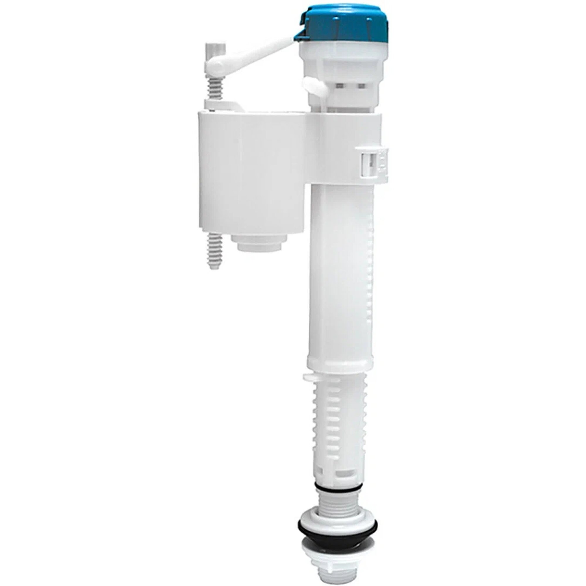 Заливной механизм IDDIS F012400-0007, с крепежем, нижняя, белый