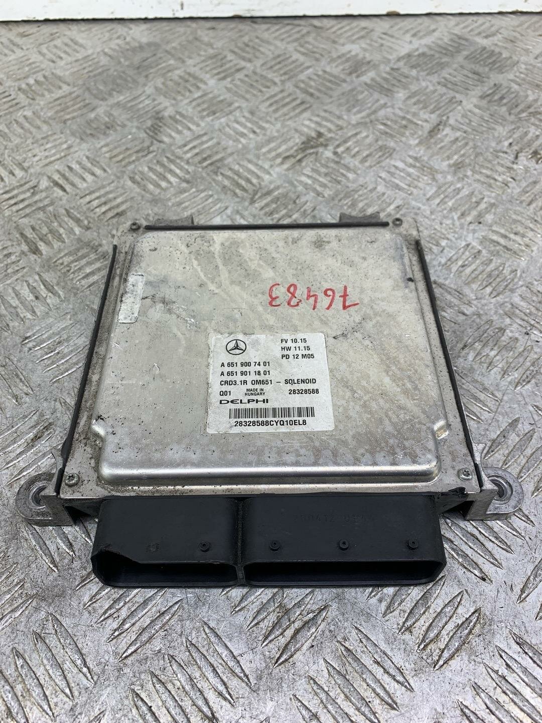 Блок управления двигателем Mercedes-Benz E W212 C207 2011 A6519011801