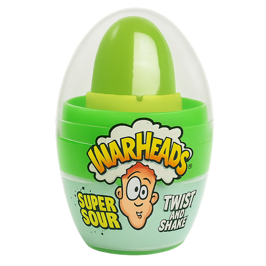 WarHeads Super sour Twist & Shake Конфеты кислые 18гр