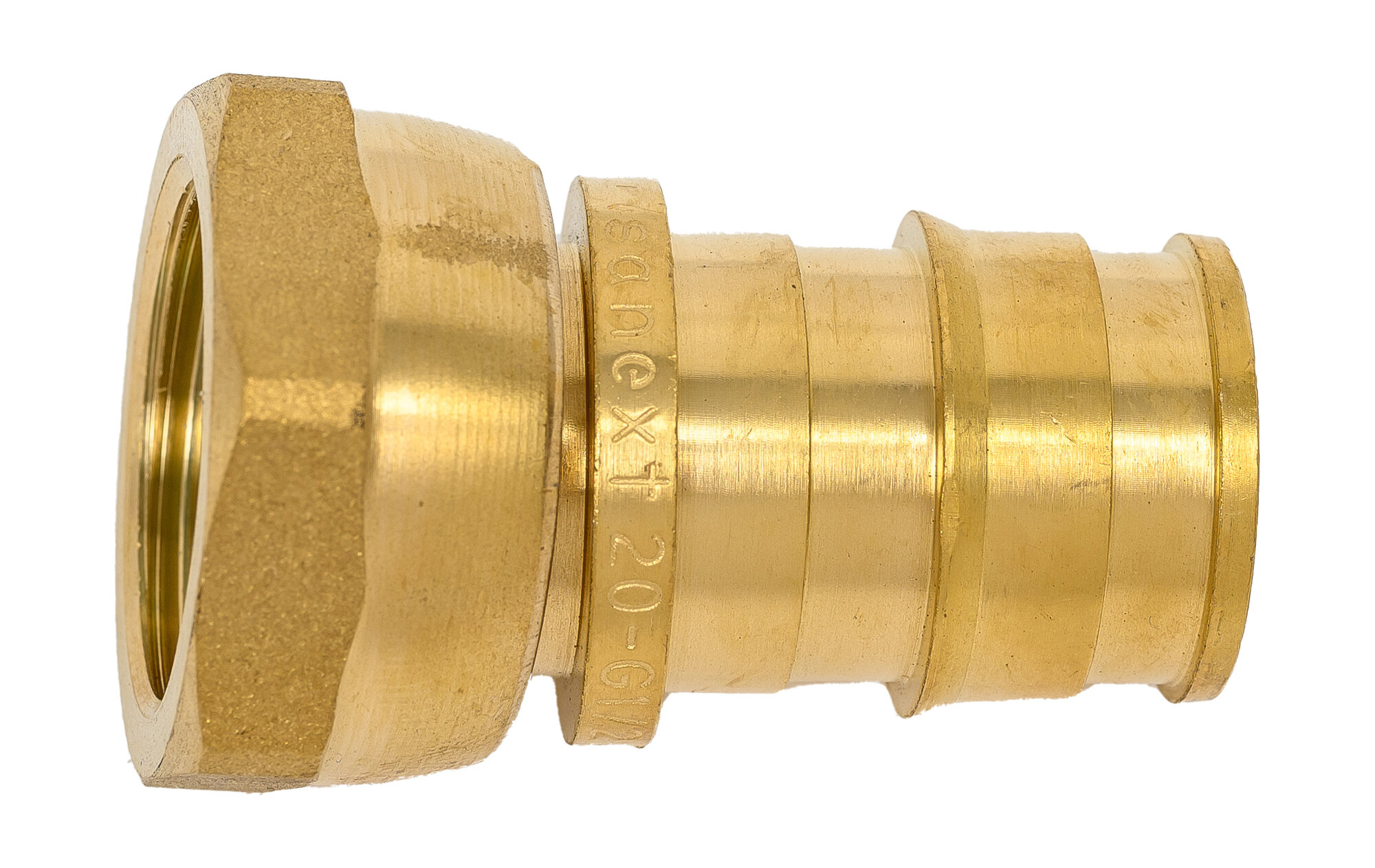 SANEXT Переходник латунный с накидной гайкой 20мм х 1/2" Lite 43205