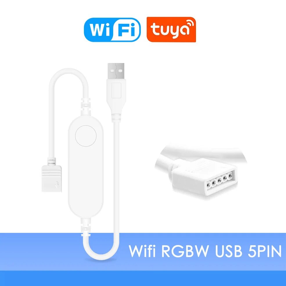 Excellux RGB Контроллер DC 5V/12V для светодиодной ленты 5V USB RGBW Wifi
