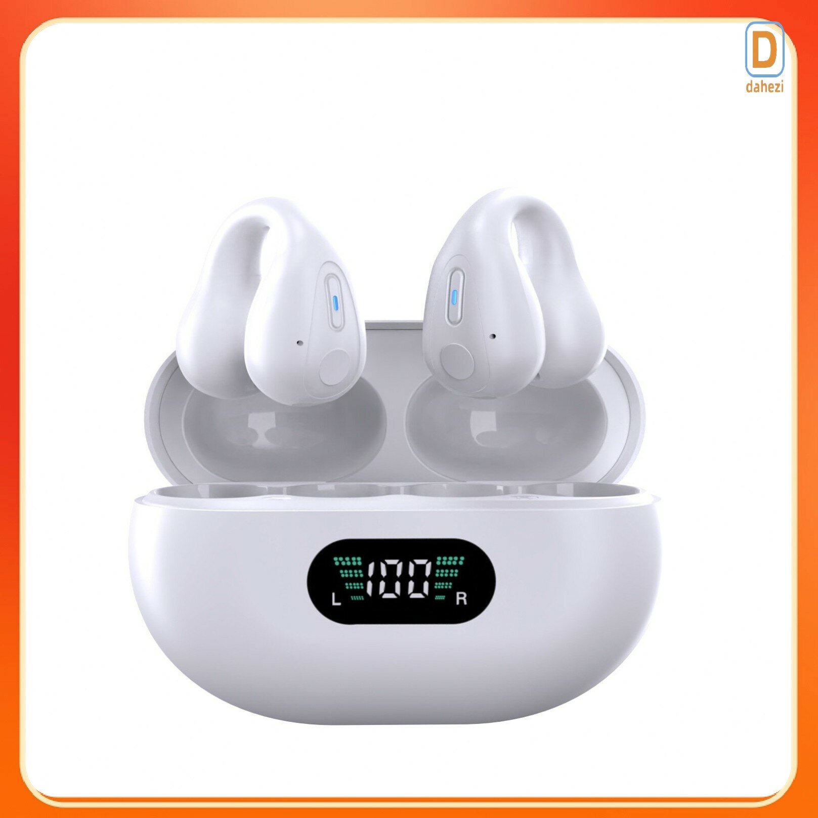 Беспроводные наушники YYK-Q80 с шумоподавлением, Bluetooth 5.3, для спорта, YYK-Q80 Белый