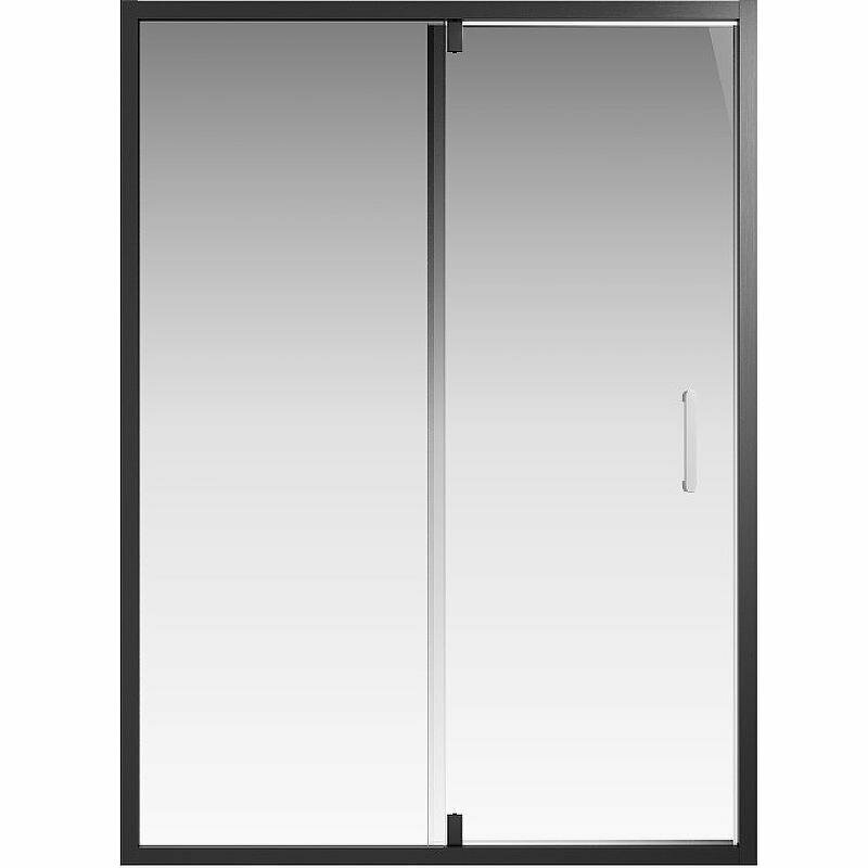 Душевая дверь Creto Astra 140 121-WTW-140-C-B-6 (260067) профиль Черный матовый стекло прозрачное