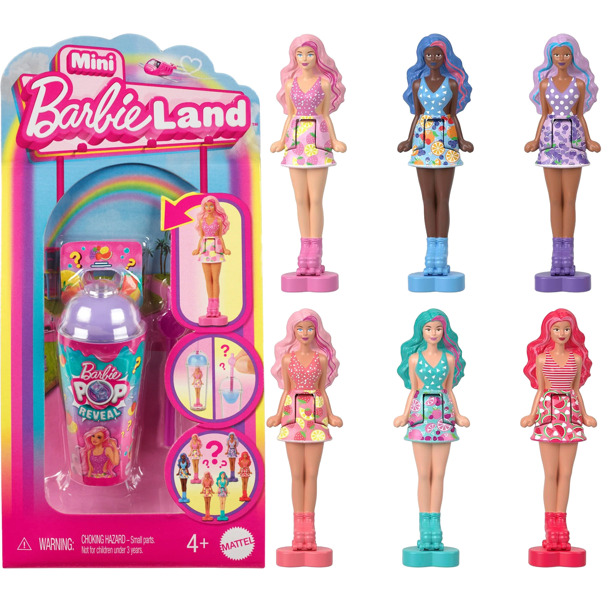 Куклы Barbie Mini Barbieland Fashionistas, сюрприз