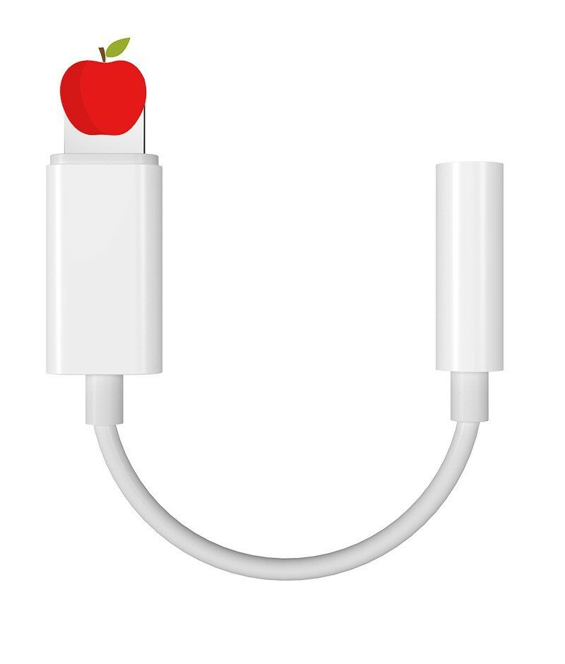 Подходящие кабели для наушников для мобильных телефонов Apple, конвертер 2-в-1 для зарядки iPhone адаптер аудио кабель
