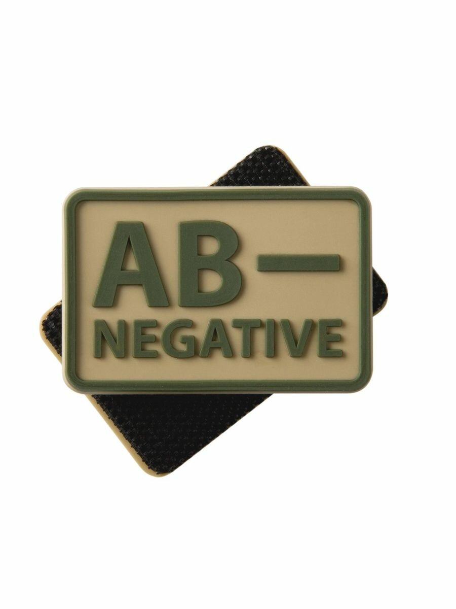 Патч Helikon-Tex Группа Крови AB(IV)/Rh-, Khaki
